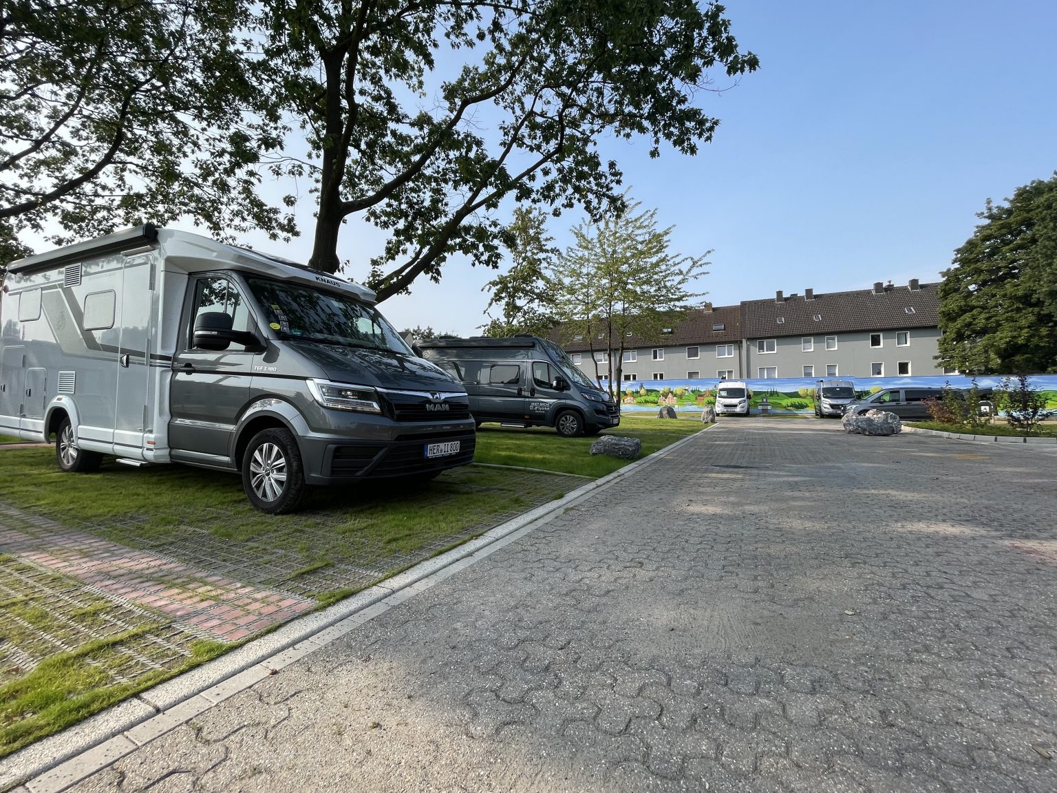 Wohnwagen Stellplatze An Der Autobahn